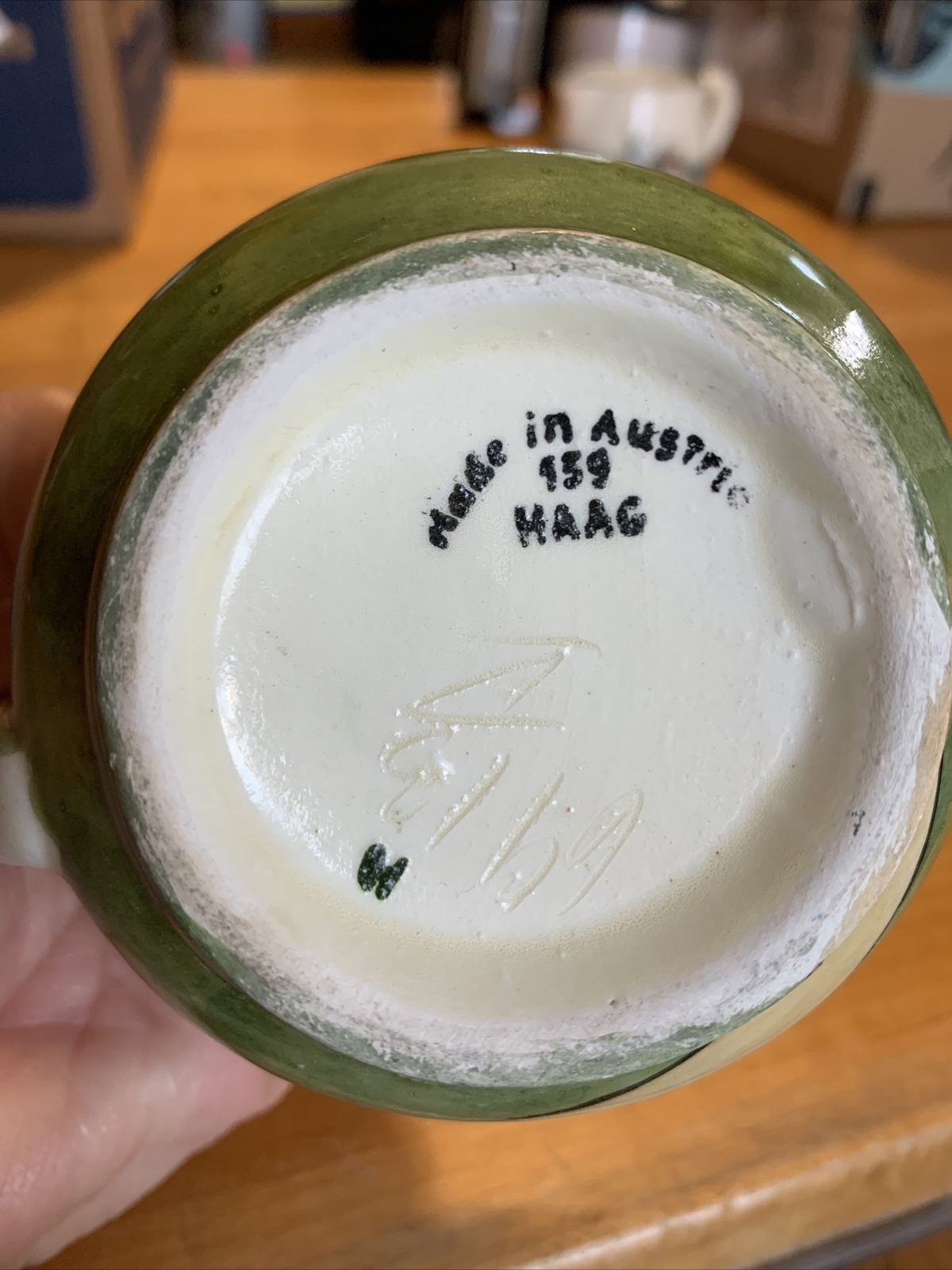 Vintage Haag Pottery Dutch Scene pitcher Made in Austria | eBay