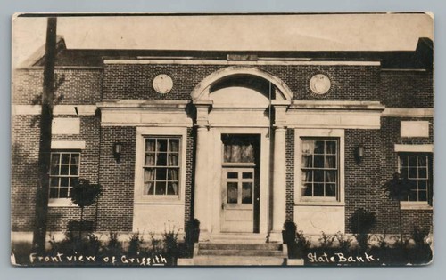 State Bank GRIFFITH Indiana RPPC Lake County IN Photo Postcard 1931 | eBay