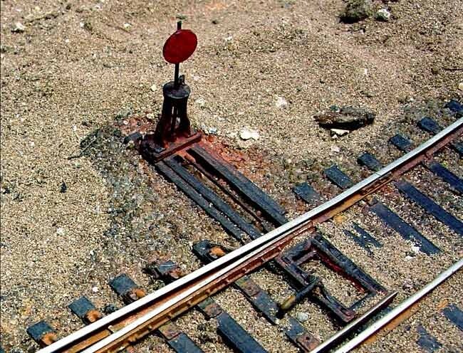 Railroad Track Switch Stand