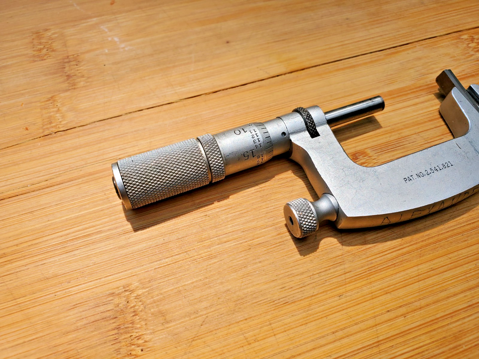 Vintage Starrett Precision Multi Anvil Micrometer / USA / No. 220 | eBay