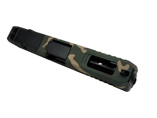 Turbo For Glock 19 custom Slide gen 1-3 NEW cerakote Complete JJ Camo w ...