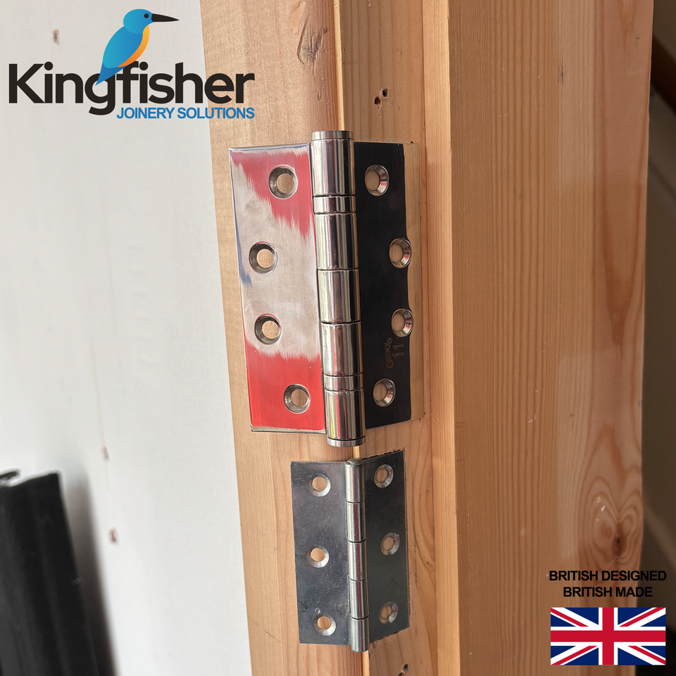 Frame Hinge Jig Router Template for 102mm (4") & 76mm (3") Standard ...