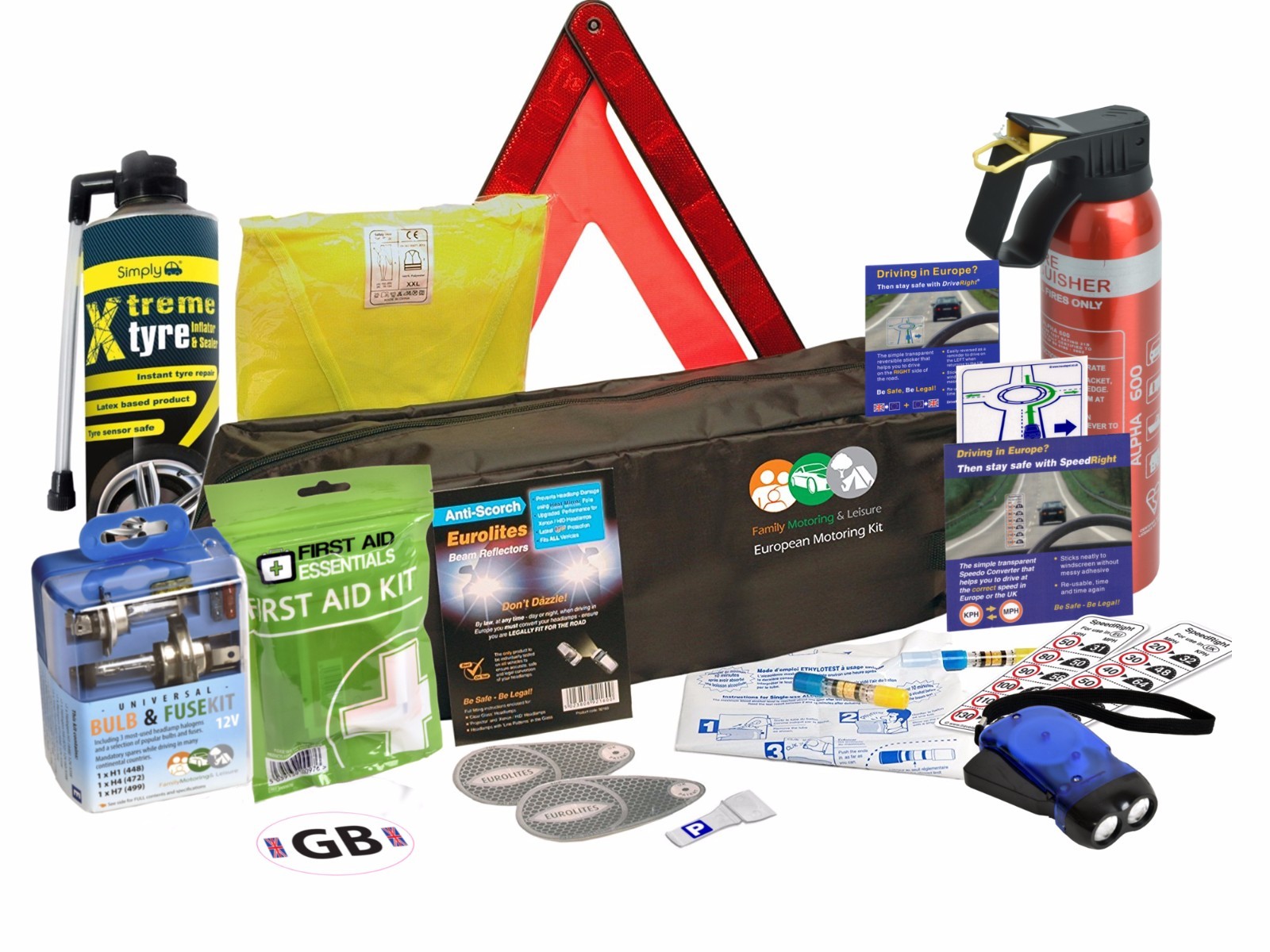 New Euro European Travel Kit For Driving In France With French ...