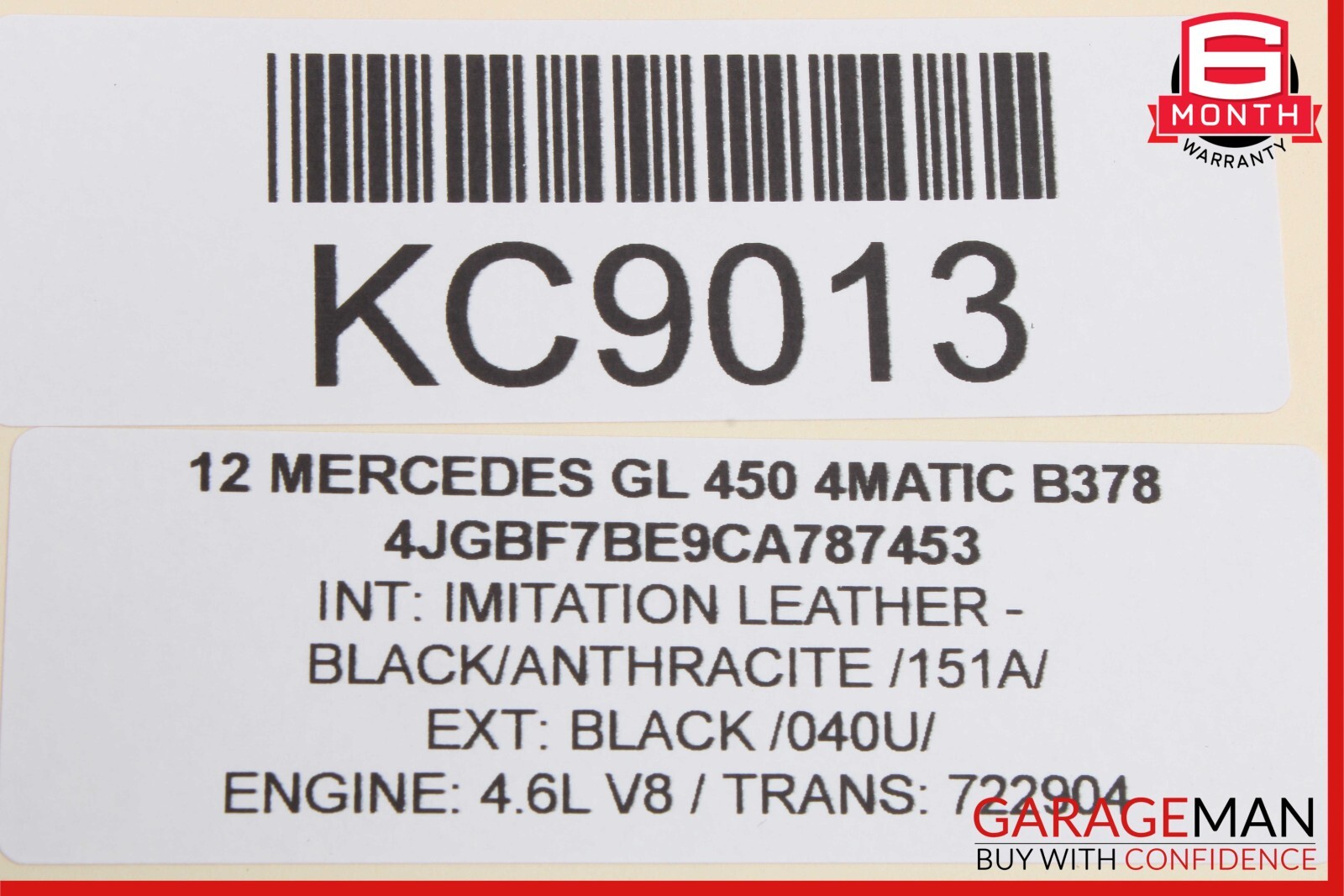 06-12 Mercedes X164 GL450 Trunk Lid Tailgate Hydraulic Pump Motor ...