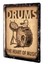 BIRTHDAY GIFT for BOYFRIEND Drummer Drum Kit Sign Kick Snare Toms Stick ...