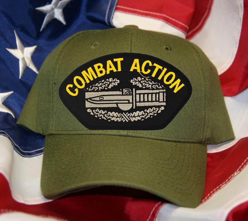 US ARMY CAB PATCH CAP VETERAN ARMY OF ONE THIS WE’LL DEFEND GIFT USA ...