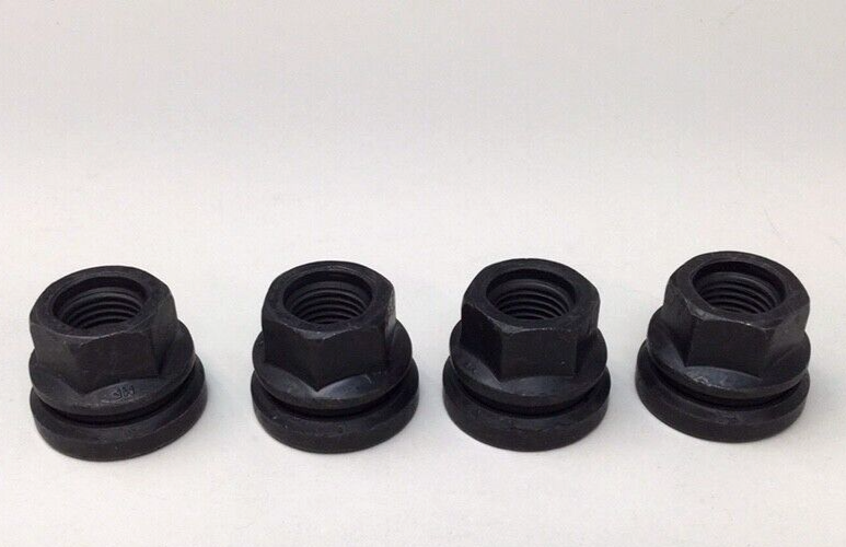 Ford Type 2C2Z-1012-AA F550 Lug Nut | Pack of 4 | OE | Black | Steel ...