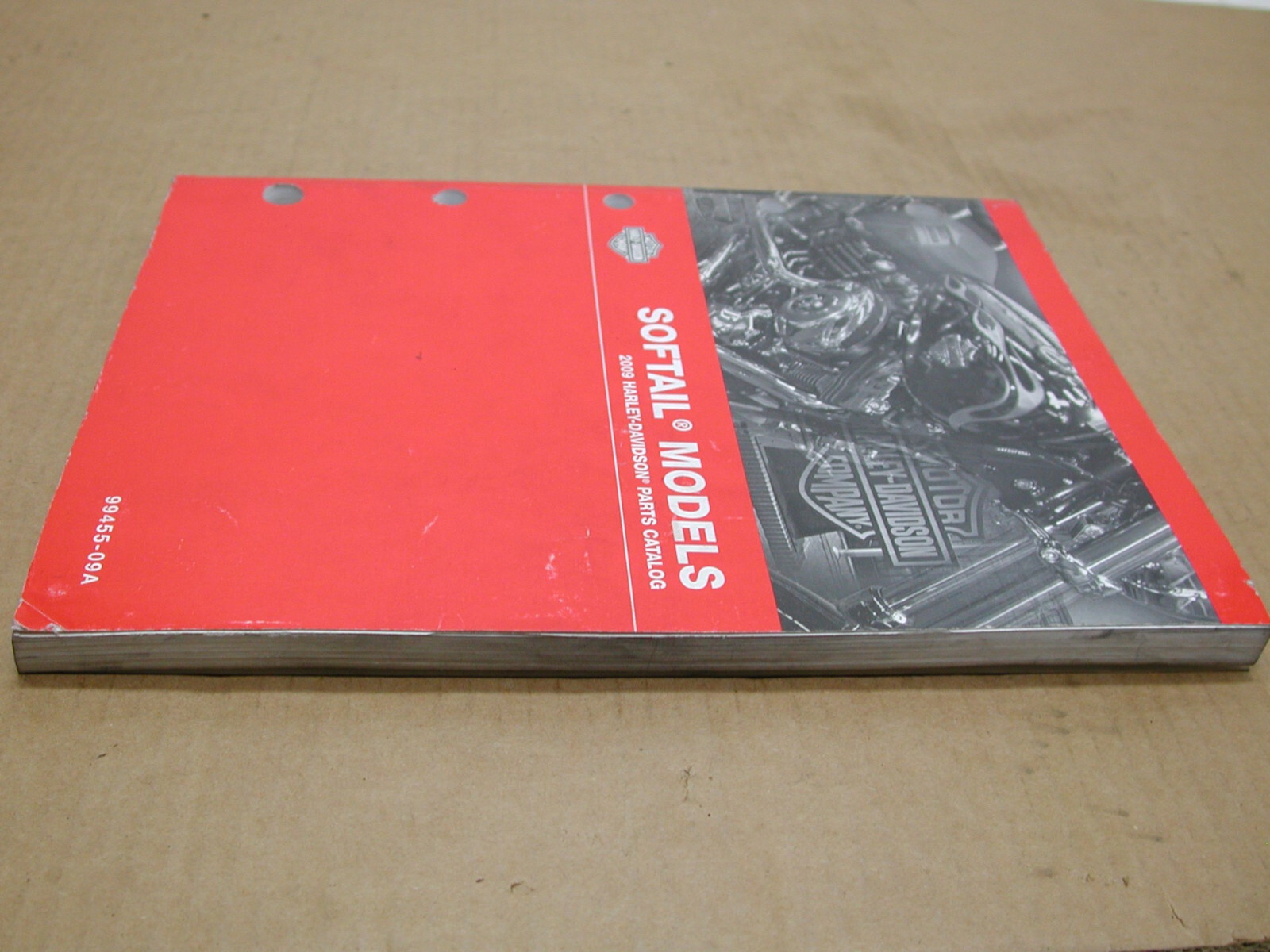 Harley Davidson Softail 2009 Models OEM Official Factory Parts Catalog ...