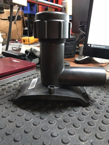 6" High Volume Tapping Tee (EF HVTT) PE3408/PE4710 with Steel Cutters ...