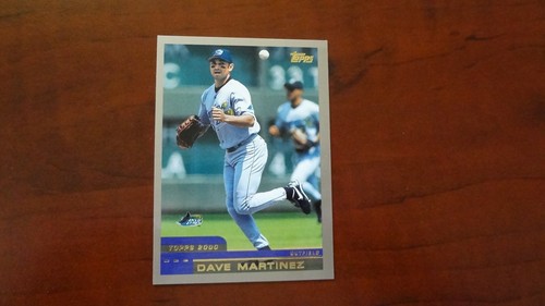 2000 TOPPS # 161 DAVE MARTINEZ BASEBALL CARD | eBay