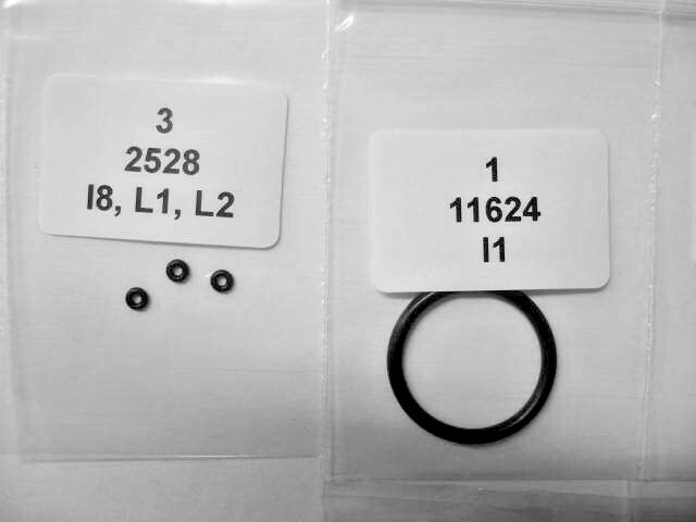 FX Monsoon Air Gun O-Ring Kit / R&S 1.5-28MFX / Individually Marked O ...