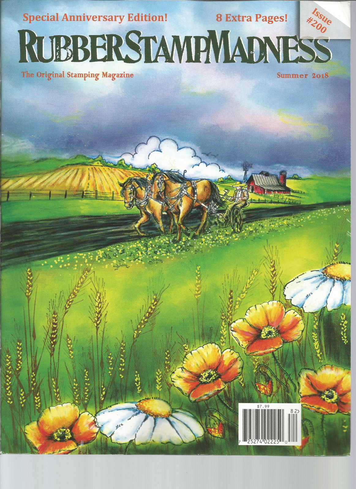 RUBBER STAMP MADNESS STAMPING MAGAZINE SUMMER 2018. | eBay