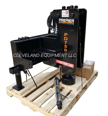 NEW PREMIER PD750 HYDRAULIC POST DRIVER / CONCRETE BREAKER ATTACHMENT ...