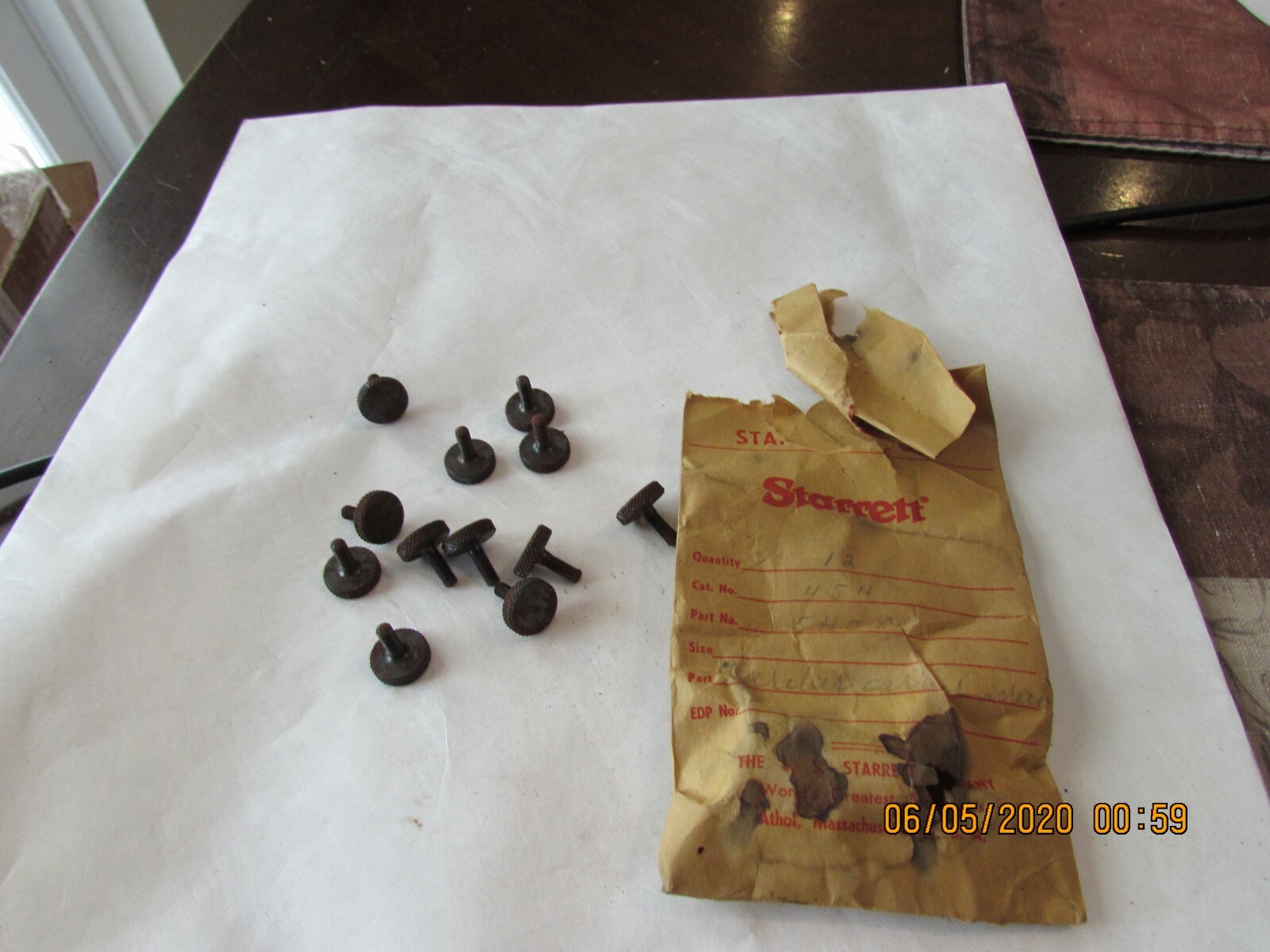 NOS NEVER USED STARRETT SCRIBE CARRIER SCREW 5408 QUANTITY ONE | eBay