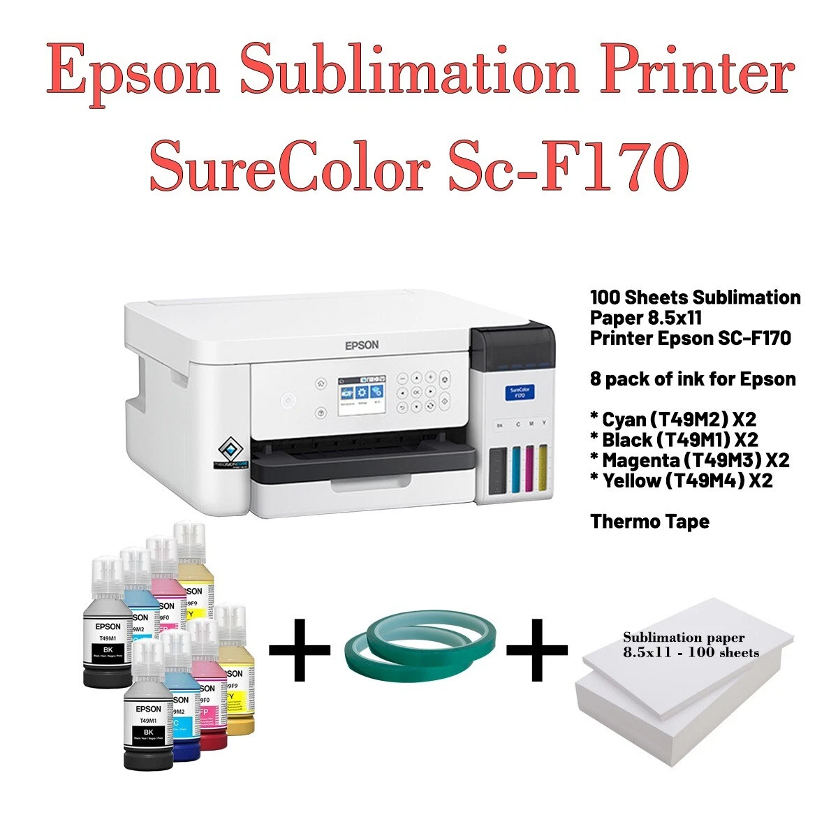 Epson SureColor F170 Dye-Sublimation Printer Epson F170