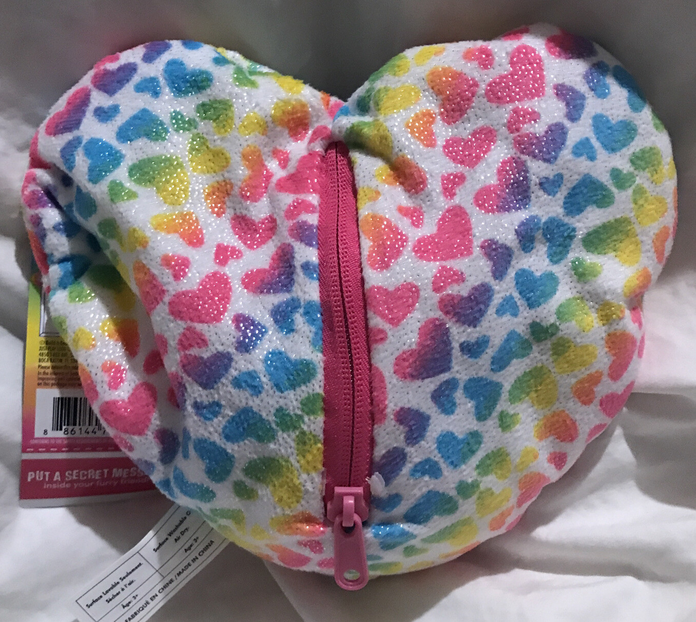 Build A Bear Workshop Reversible Heart Surprise Plush | eBay