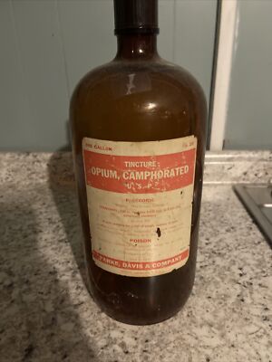 Science & Medicine (Pre-1930) - Opium Bottle