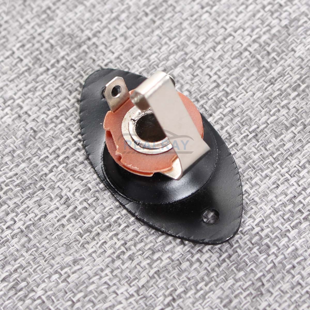 Input Output Jack and Plate Oval for Electric Guitar Telecaster Les ...