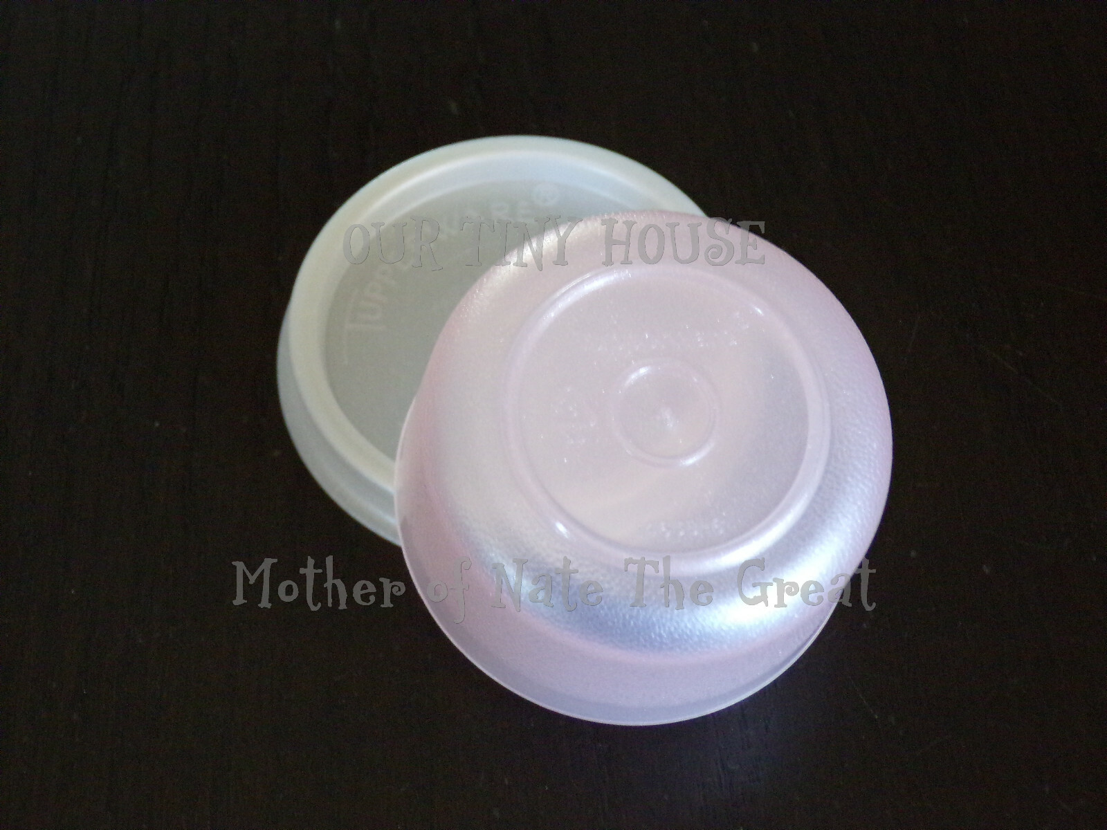 New Tupperware Mini Bowl Smidgets Pill Box Smidget 1463 Pearlescent ...