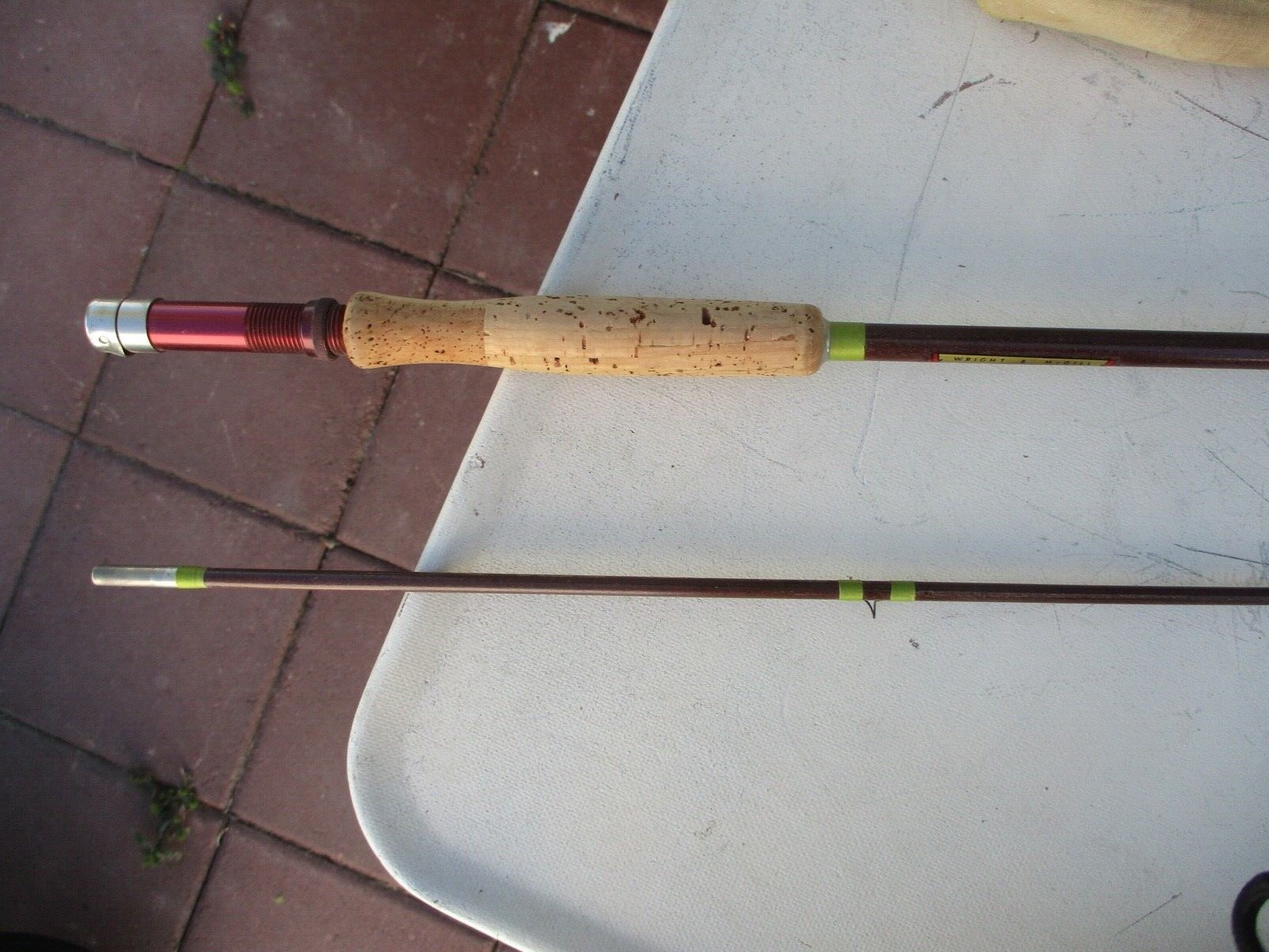 Wright & McGill DANDY 8A 8 1/2" Fly Fishing Rod with Original Sock ...