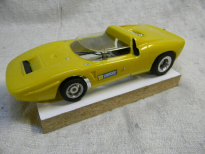 1/24 SCALE VINTAGE 1967 FORD GTX1 PROTOTYPE LANCER MUSTARD COMPETITION ...