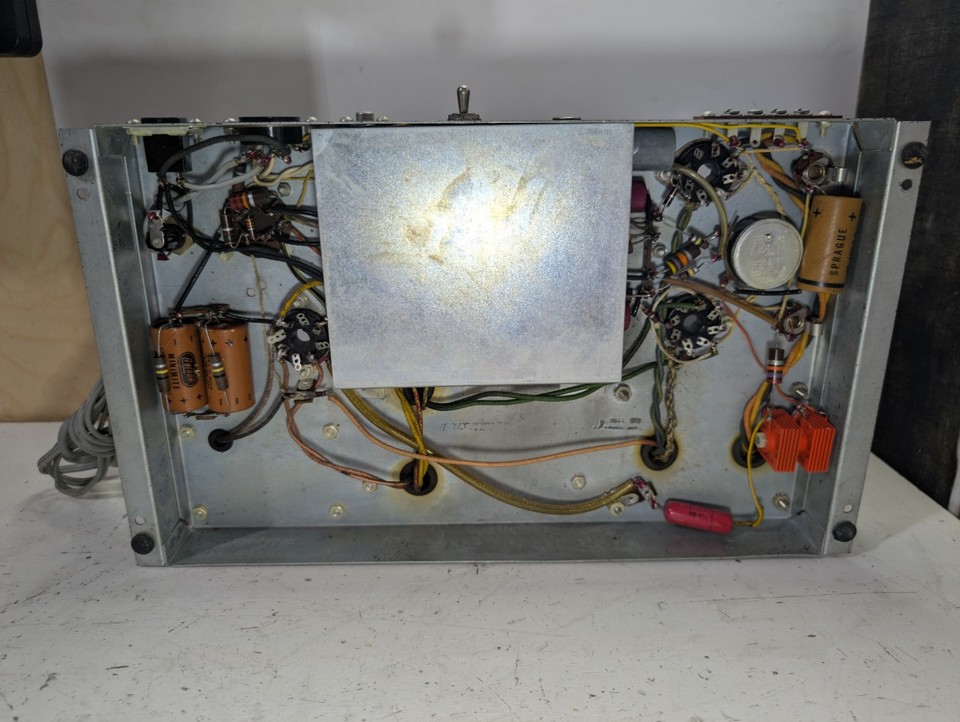 Heathkit W4-AM Tube Power Amplifier w/ Dynaco A-430 Output Transformer ...