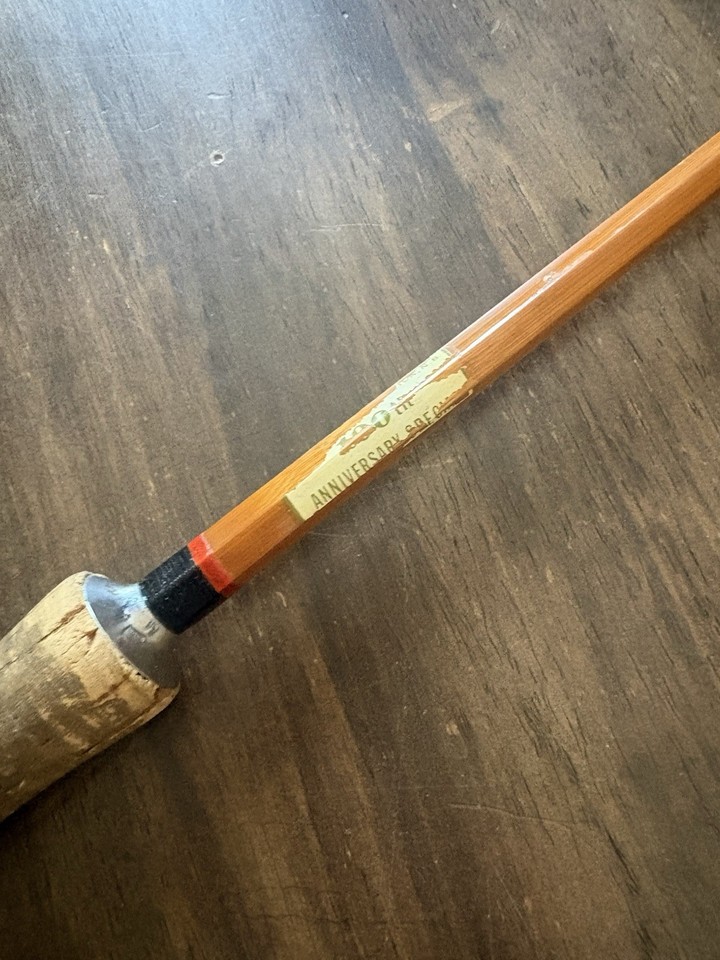 Vintage Split Cane Fly Fishing Rod About 8 1/2 Feet, 3 Pieces | eBay