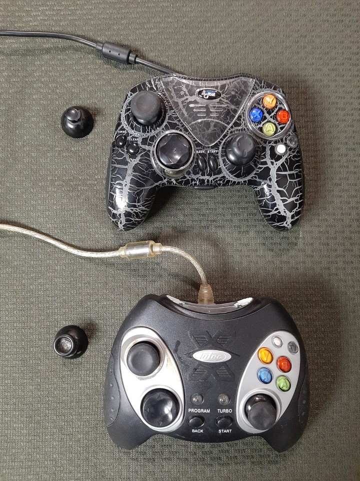 Original Xbox 3rd Party Wired & Wireless Controller's Lot 7 Working | eBay