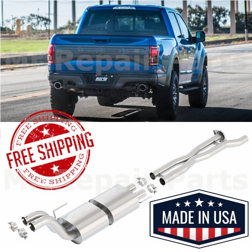 Borla ATAK X Mid Pipe Exhaust System Fits 2017-2020 Ford Raptor ...