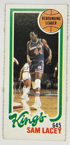 1980-81 Topps Separated Single Panel #123 SAM LACEY Kings | eBay