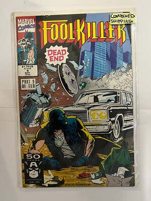 Fool Killer #9 Marvel Comics 1990 | Combined Shipping B&B | eBay