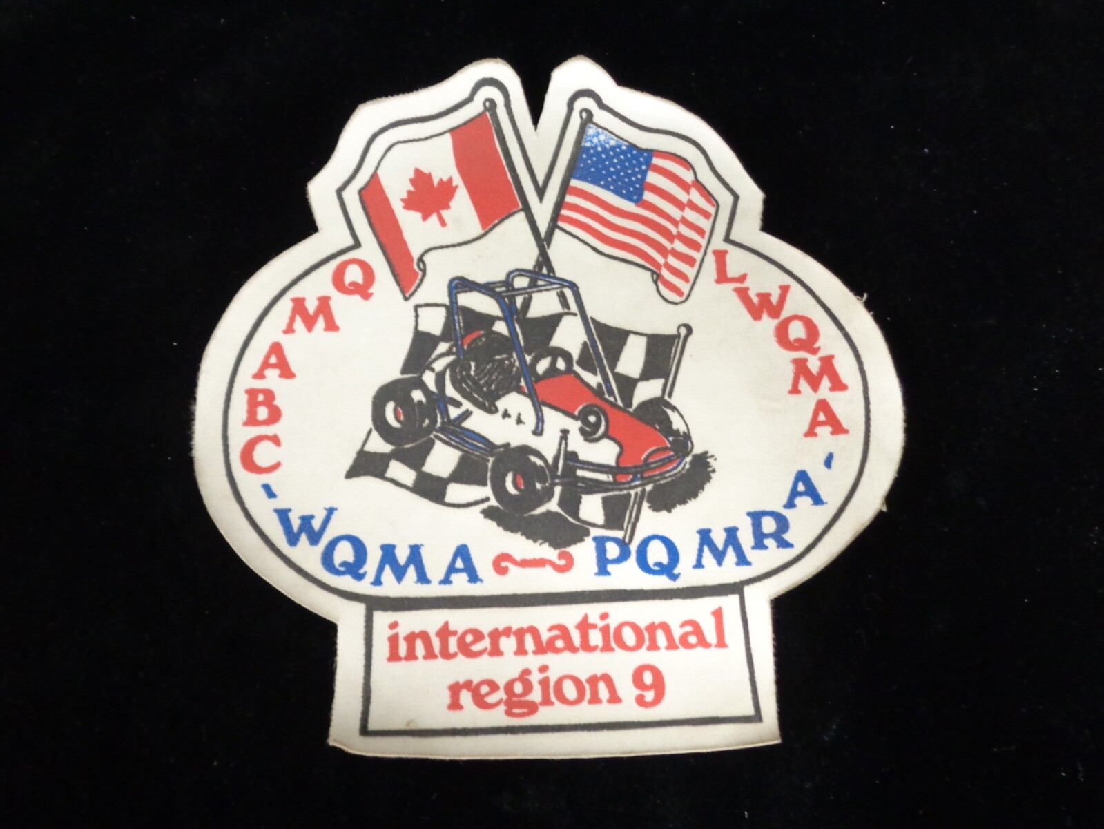 Vtg Quarter Midgets of America Race Patch - Canada - International ...