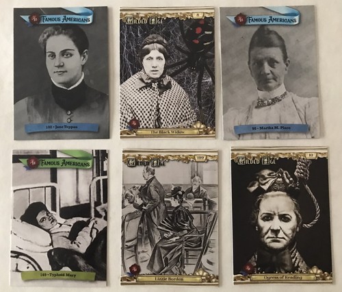 Lizzie Borden, Typhoid Mary, Black Widow, Infamous Women Collector ...