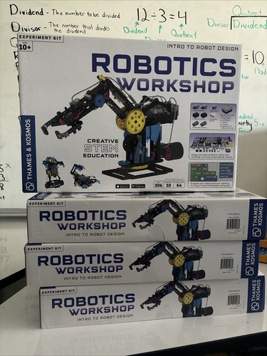 Robotics Workshop Intro To Robot Design Brand New Unopened 4x ...