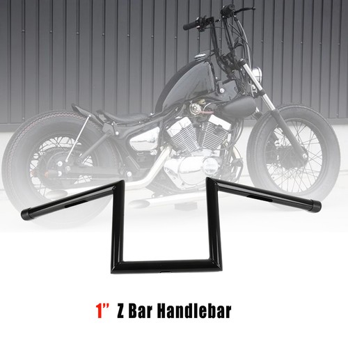 8" Rise Z-Bars 1" Handlebars For Yamaha Virago XV 250 500 535 700 750 ...