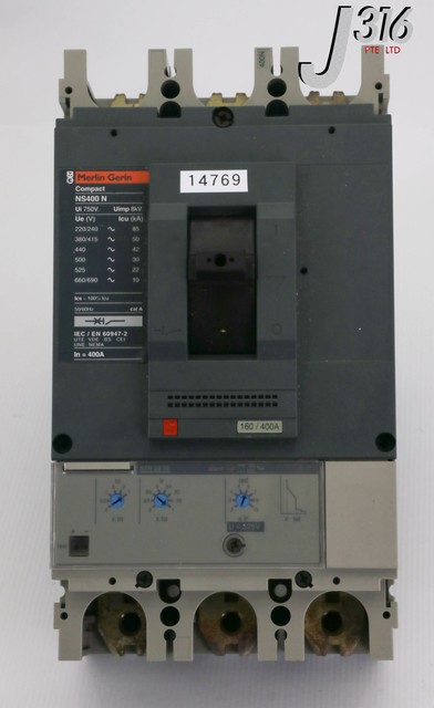 Merlin GERIN NS400N Circuit Breaker 400a for sale online | eBay