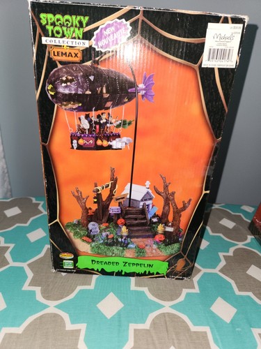 Lemax Spooky Town Dreaded Zeppelin - Perfect Condition! | eBay