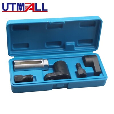 5Pc Auto Oxygen Sensor Thread Chaser Socket Vacuum Tool Remover ...