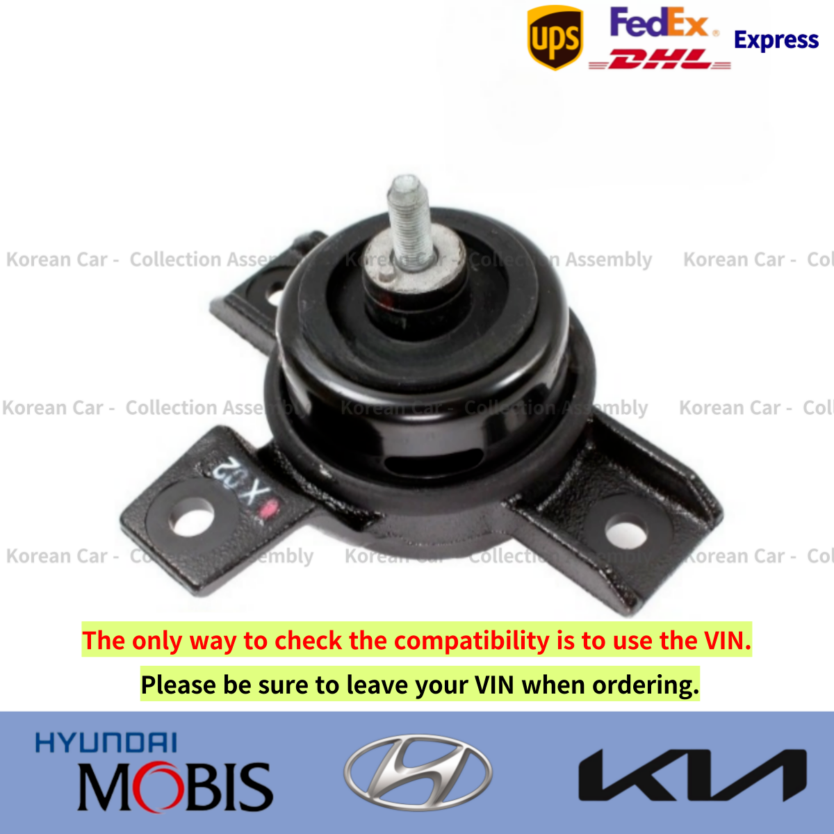218102P950 GENUINE Engine Mount Bracket for 3.3L Santa Fe 13-18 Sorento ...