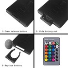 10W 15W 20W RGB LED Light Bulb E27 16 Color Changing Lamp Light Remote ...