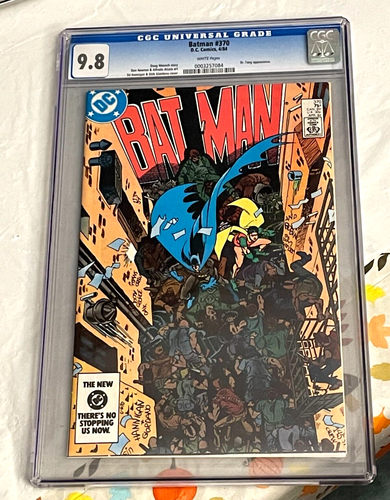 Batman #370 / CGC 9.8 / 1984 / WHITE PAGES / COMIC BOOK | eBay