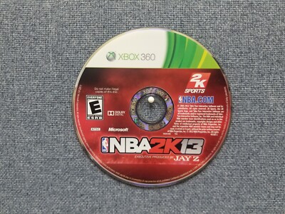 NBA 2K13 (Microsoft Xbox 360, 2012) DISC ONLY 710425491887| eBay