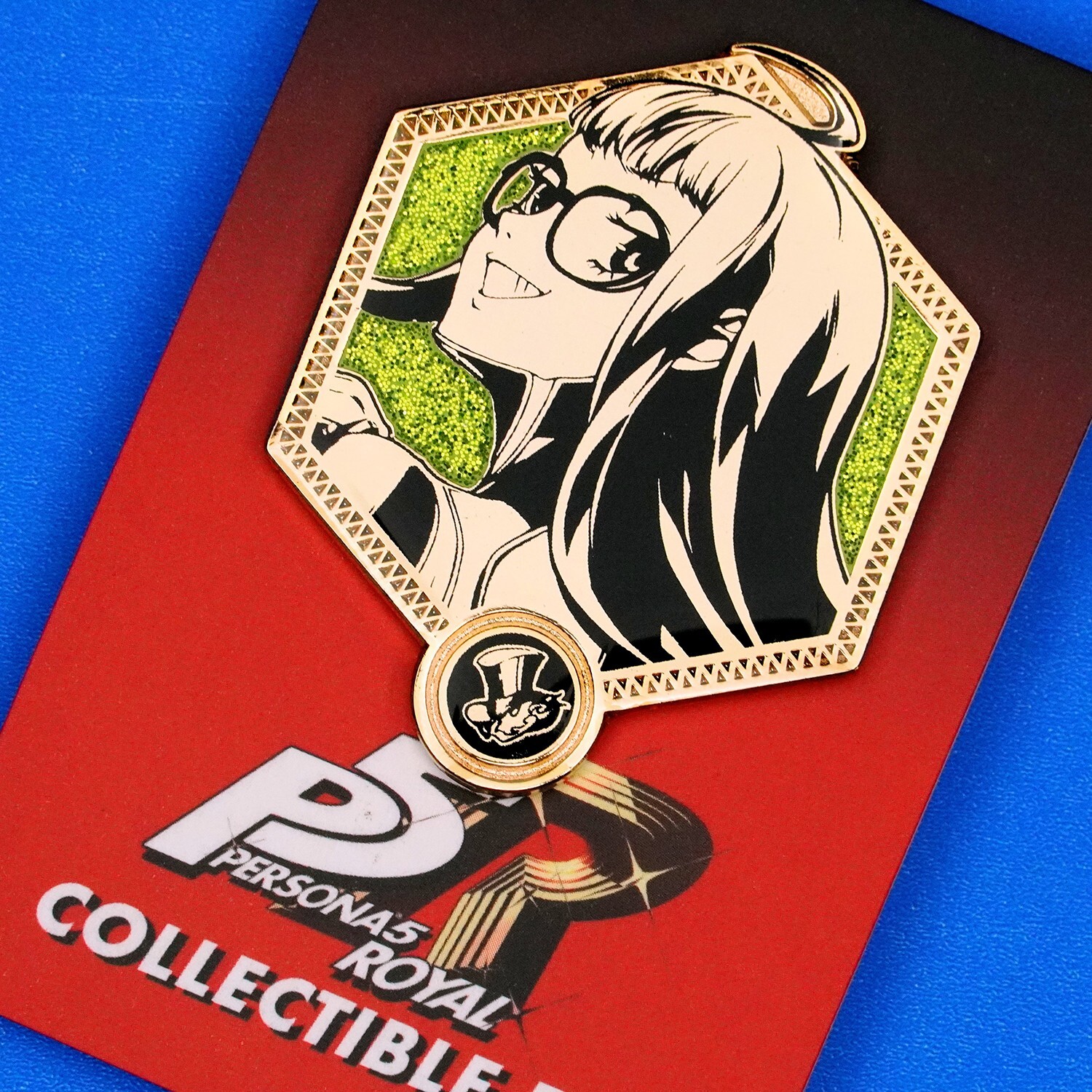 Persona 5 Royal Oracle Futaba Sakura Golden Series 1 Enamel Pin Figure ...