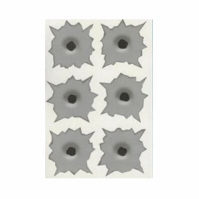 Fake Bullet Holes Prank .38 Caliber Stickers | eBay