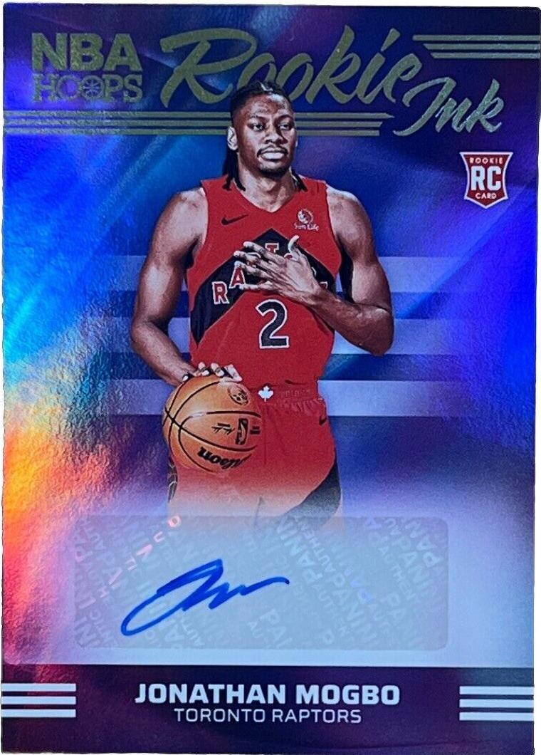 2024-25 Panini Nba Hoops - Rookie Ink Jonathan Mogbo #RI-MOG (AU, RC ...