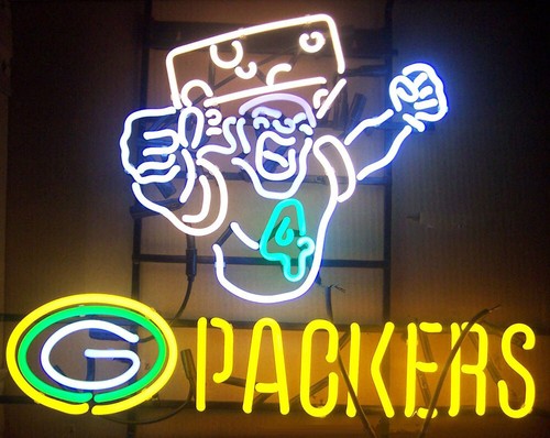 Packers Neon Light Sign 24x20 Beer Bar Pub Man Cave Wall Decor | eBay