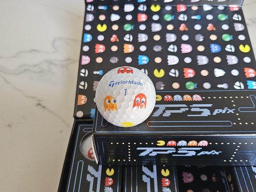 Sleeve Of Taylormade TP5 Pix PAC-MAN Golf Balls (3) | eBay