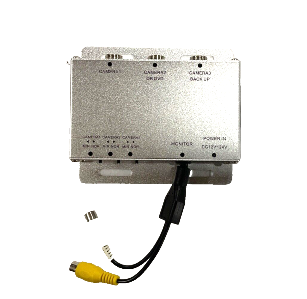 Rear View Safety 3-Channel Switcher Box RVS-501N-3 Camper Van RV Camera ...