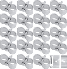 20Sets Dog Kennel Panel Clamps Chain Link Fence Clamps, 1-3/8’’ Fence ...