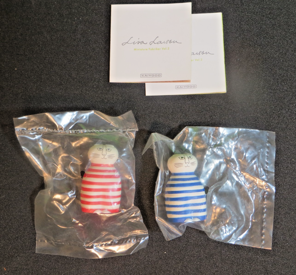 Lisa Larson Miniature Fabrica Vol.2 figures (No Capsule) Mimi 2pc Set ...